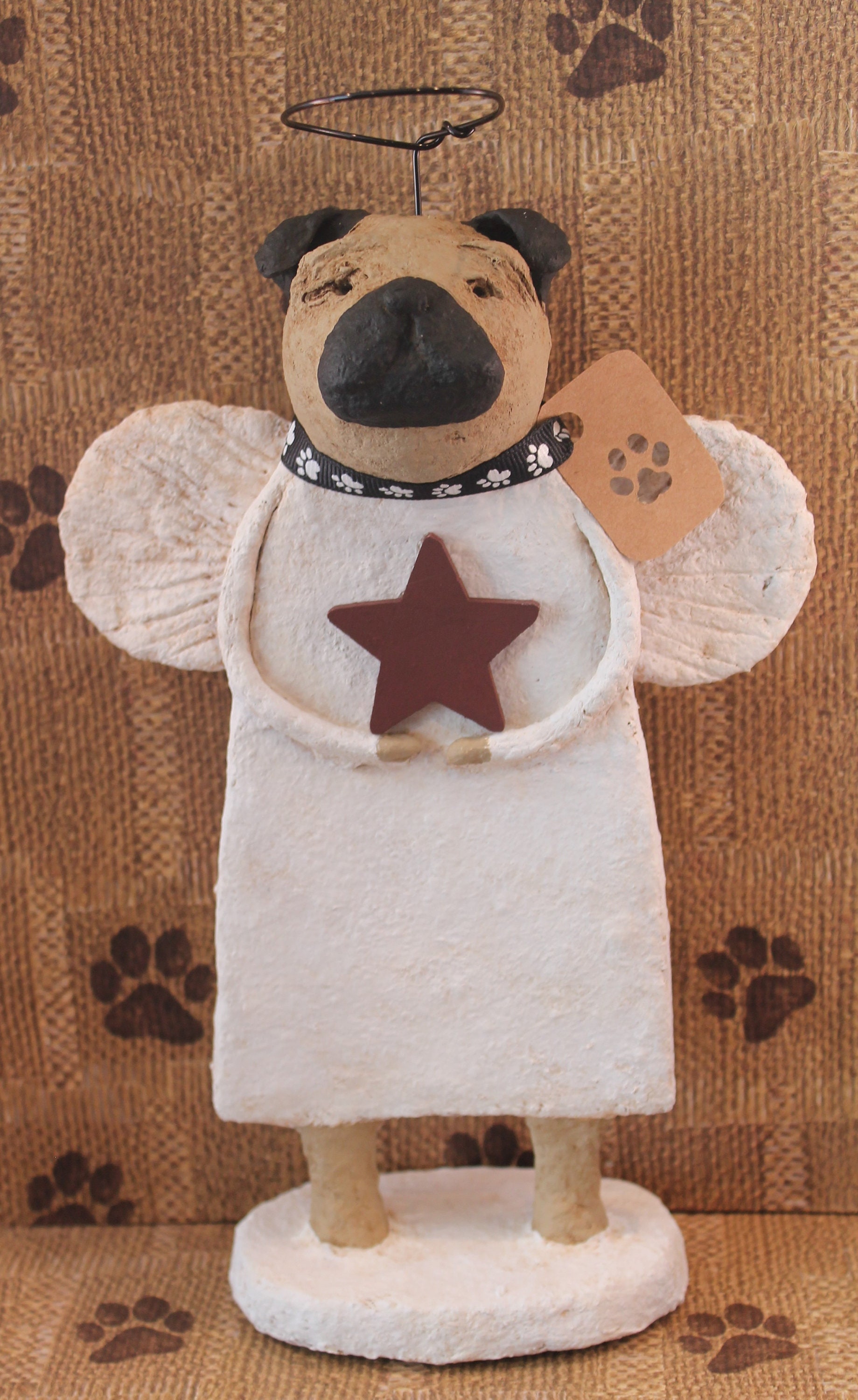 Pug Angel Pug Angel Figurine Pug Lover Gifts Pet Lover | Etsy