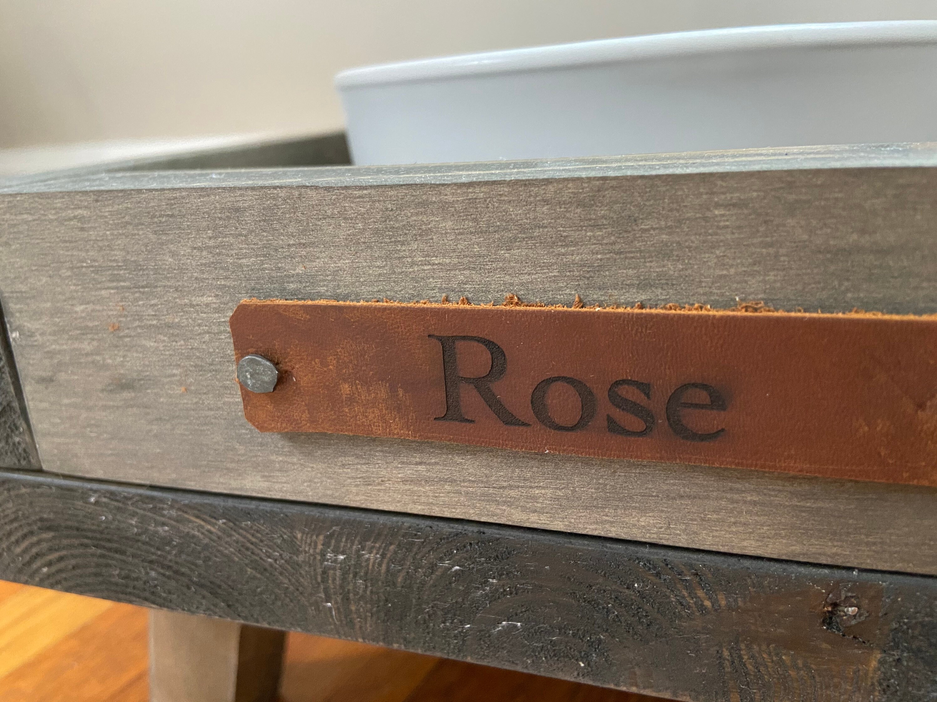 Small/medium Elevated Feeder/raised Dog Bowl/personalized Dog - Etsy