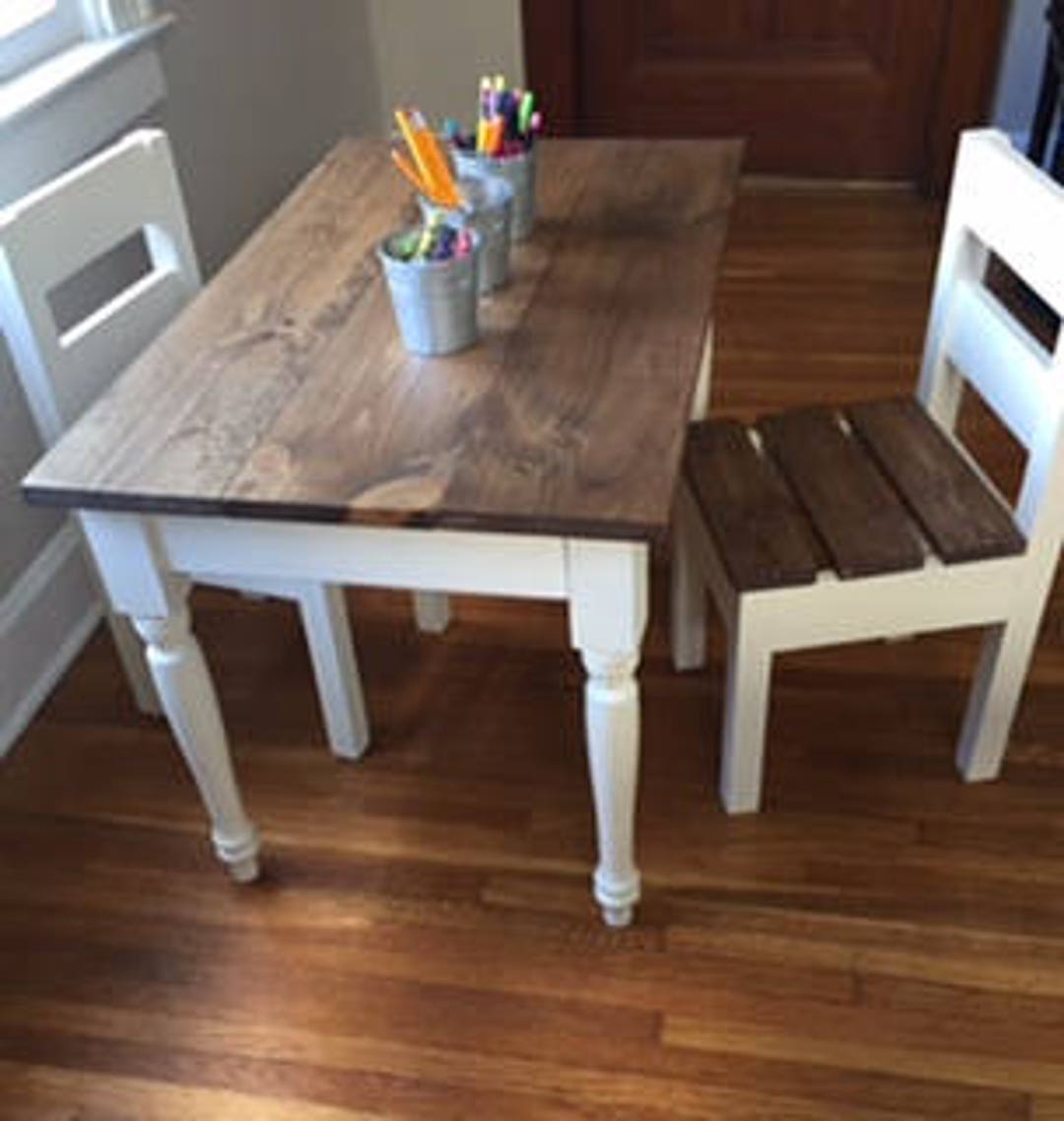 Children's Farmhouse Table (and Chairs Sold Separately)/children's ...