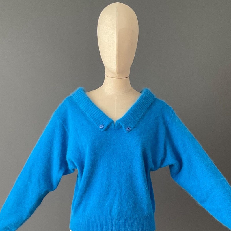 Angora Sweater - Etsy