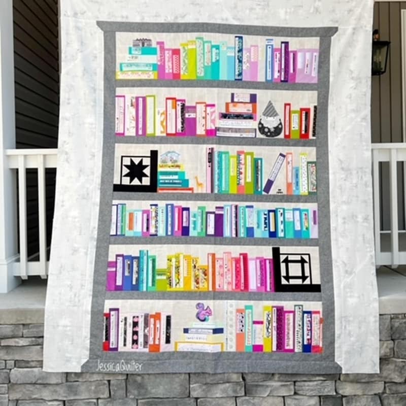 Bookshelf Quilt Pattern - Etsy