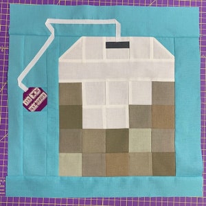 Patchwork Tea Quilt Pattern - PDF - Etsy