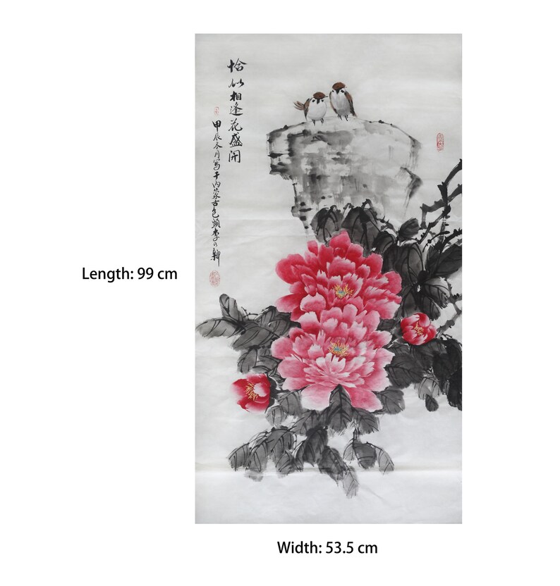 Original Chinese Ink Art - Chinese Style Freehand Painting - Hand Drawn ...