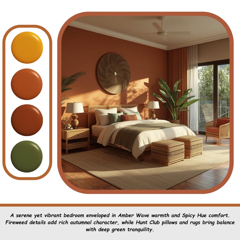 Rainforest Luxe Sherwin-williams Palette: Earthy Green Home Paint ...