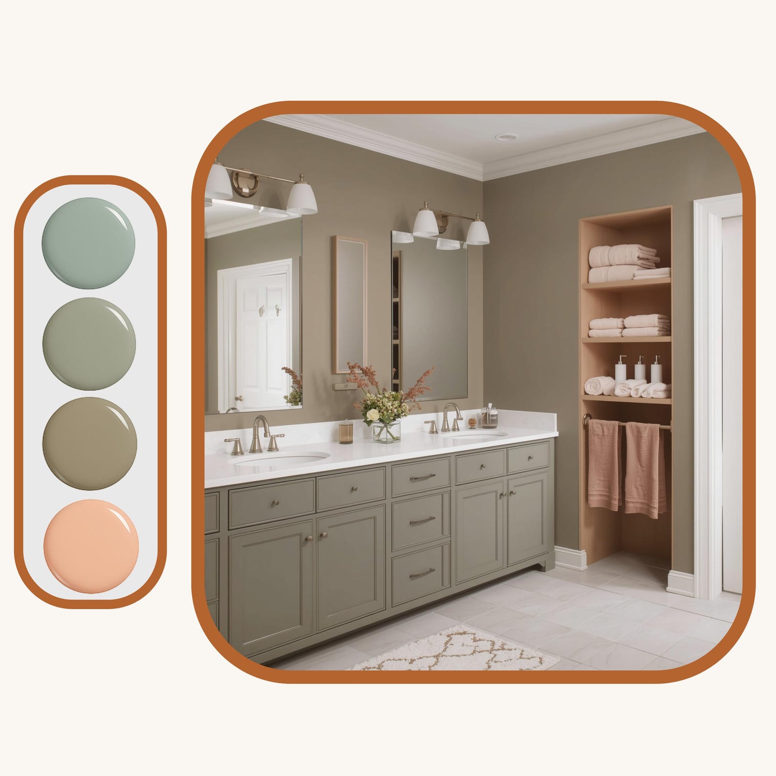Evergreen Fog Color Palette Guide: Sherwin-williams Paint Combinations ...