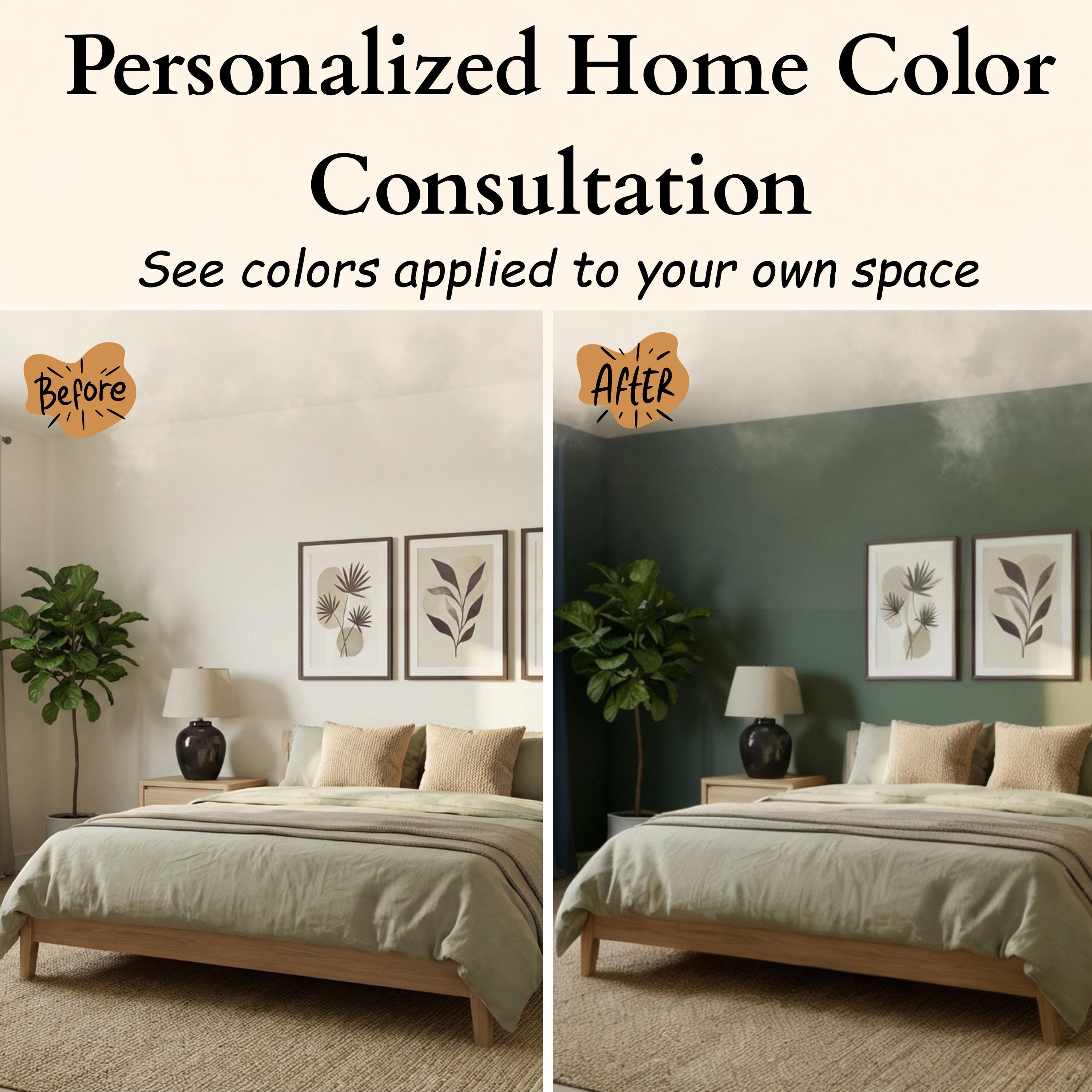 Personalized Home Color Consultation | Custom Paint Colors Applied to ...