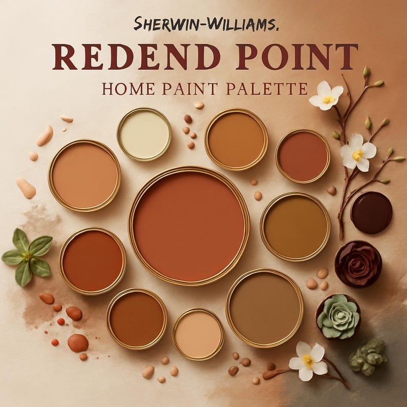 Redend Point Whole House Color Palette Guide: Sherwin Williams Interior ...