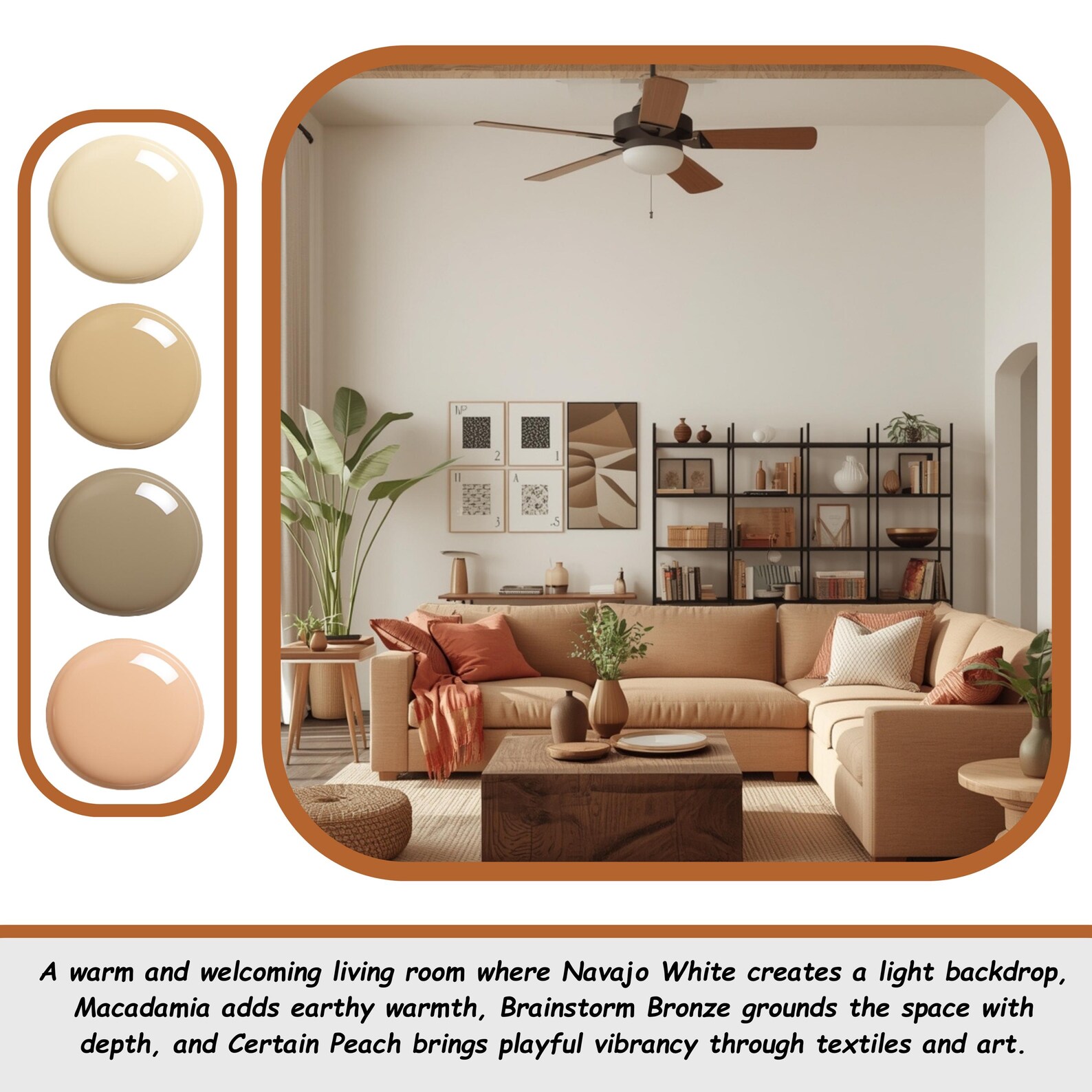 Swiss Coffee Sherwin-williams Paint Palette | 8 Warm Neutral Whole Home ...