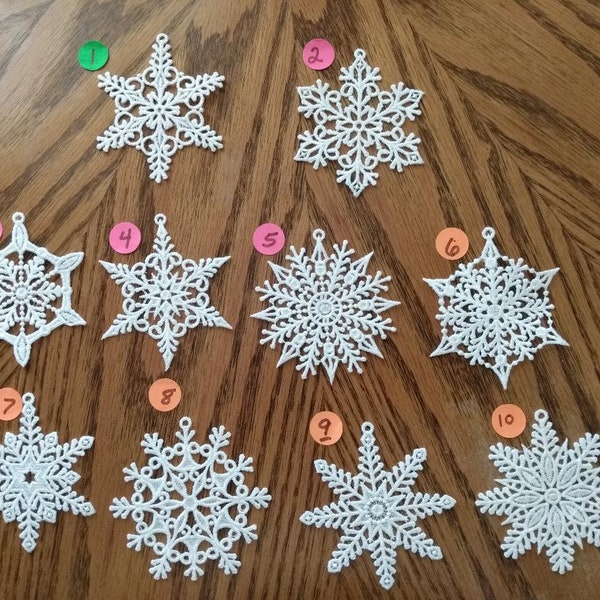 Snowflake Lace - Etsy