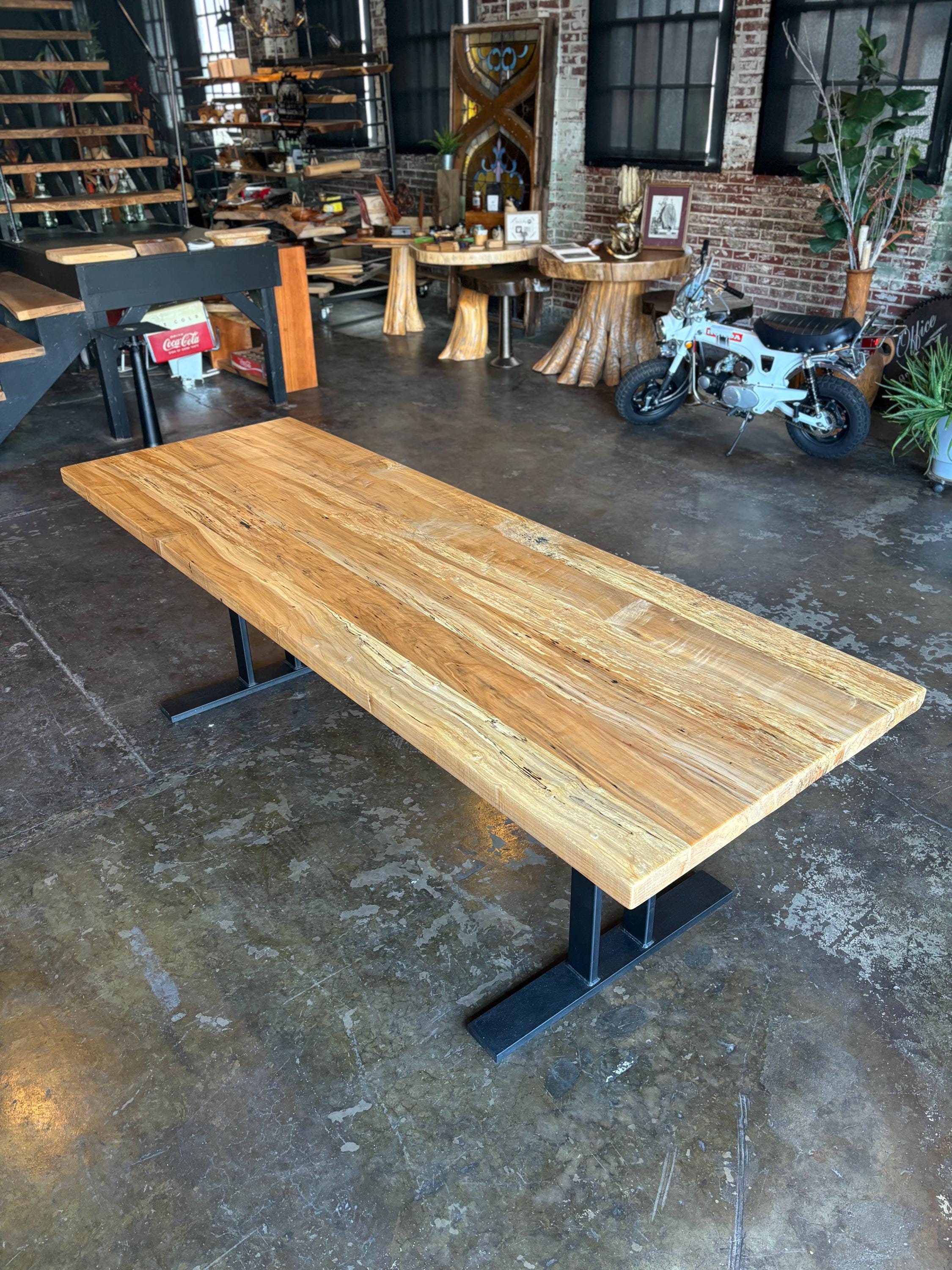 Maple Farmhouse Dining Table - Etsy