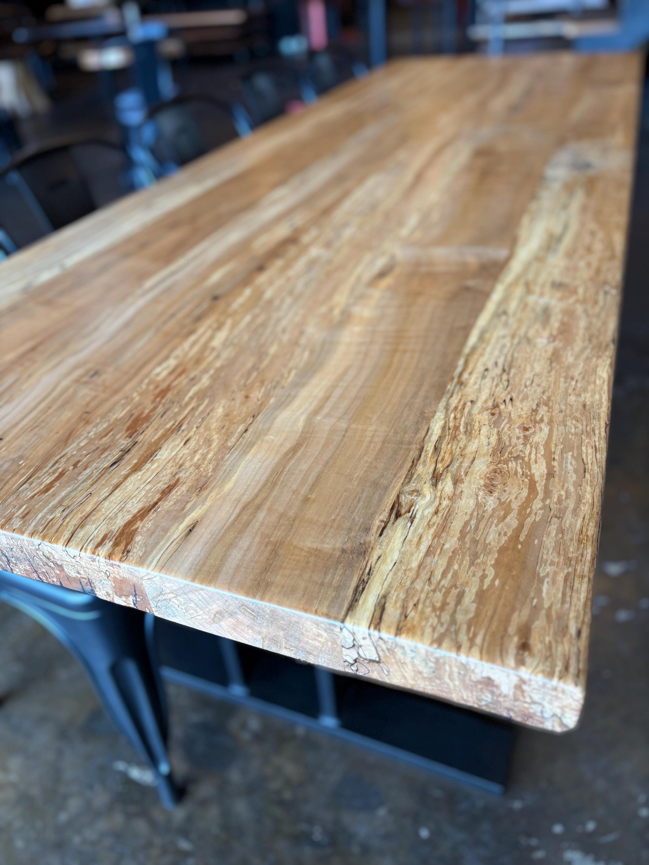 Maple Farmhouse Dining Table - Etsy