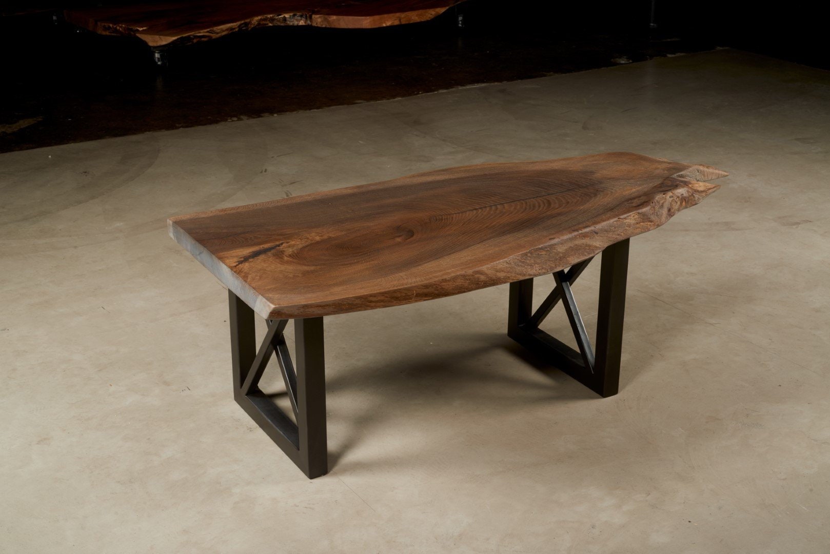 Red Oak Coffee Table 33, Side Table, Solid Wood Table, Cocktail Table ...