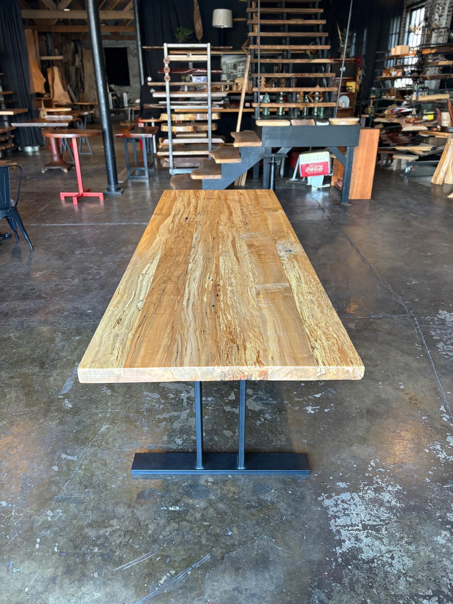 Maple Farmhouse Dining Table - Etsy