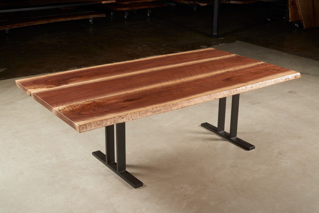 Black Walnut Butcher Block Table - Etsy