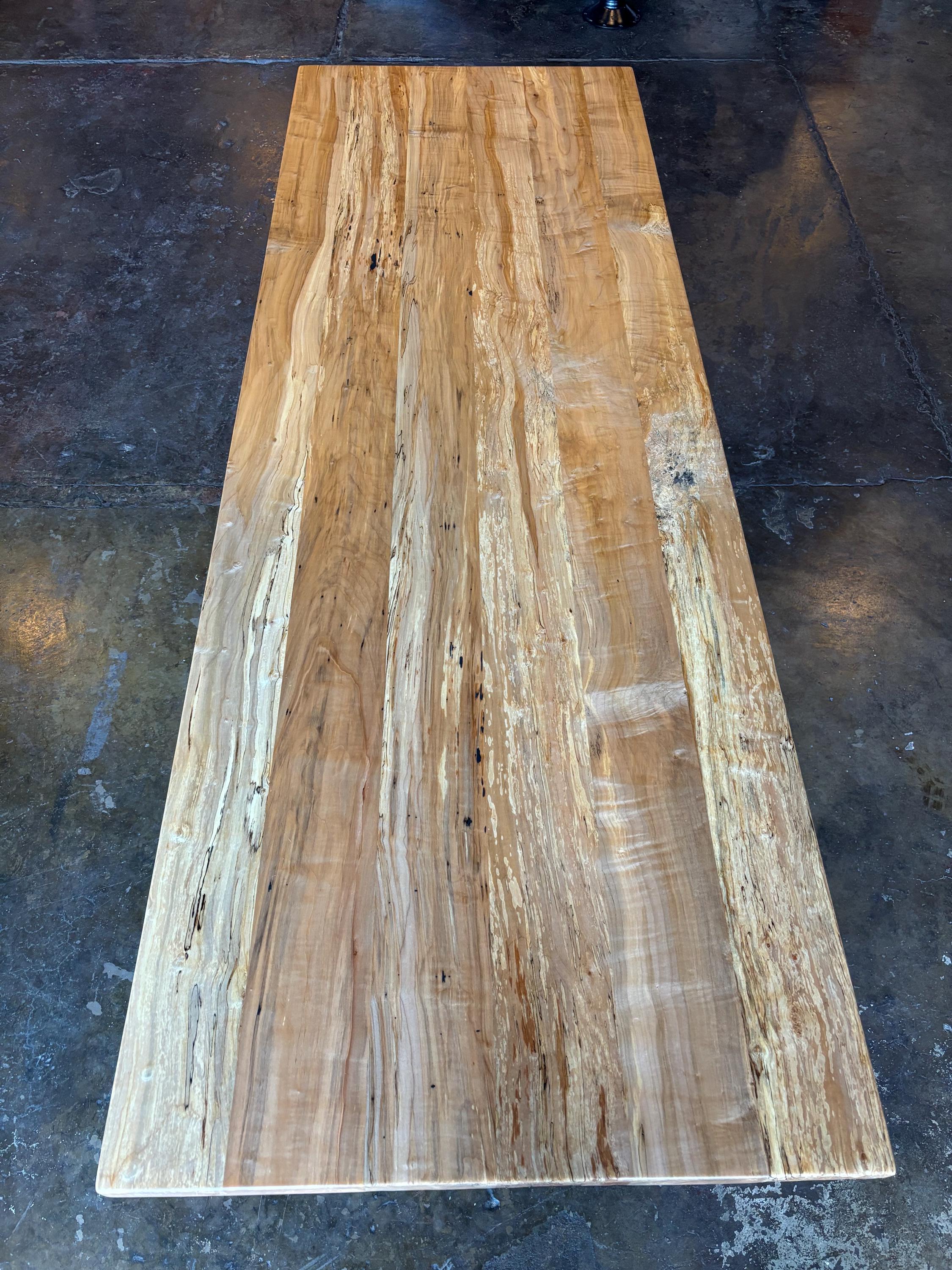 Maple Farmhouse Dining Table - Etsy