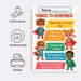 Superhero Social Emotional Learning Personalized Kids Poster| Emotion ...