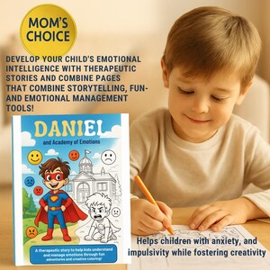 Superhero Therapeutic Printable SEL Story| Kids Workbook Activity ...