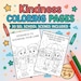 30 Kindness Coloring Pages for Kids| School Kindness Activities ...