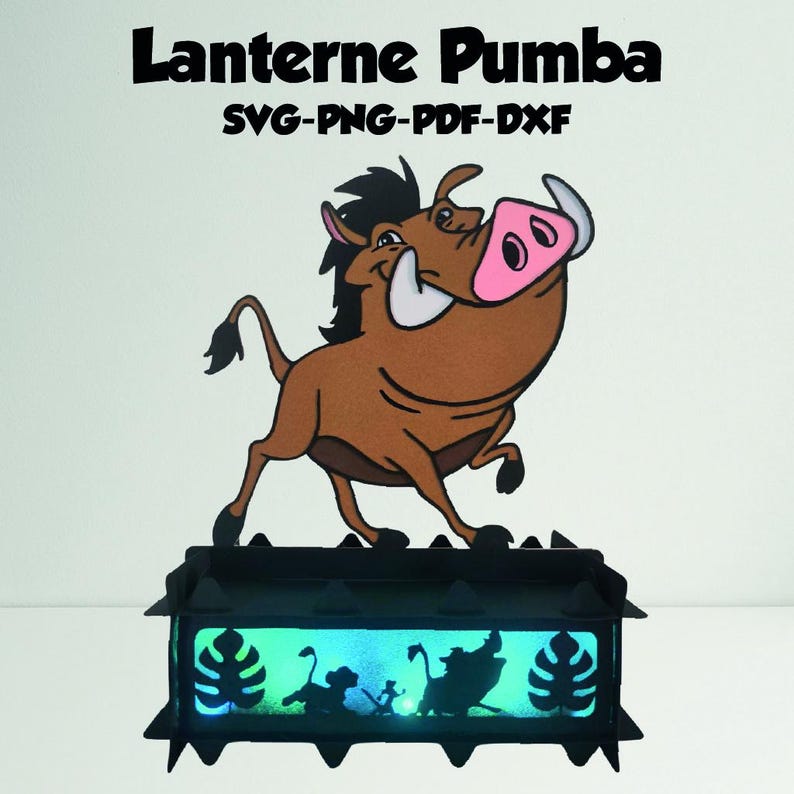Pumba Lantern - Etsy