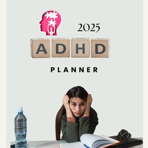 2025 ADHD PLANNER - Etsy