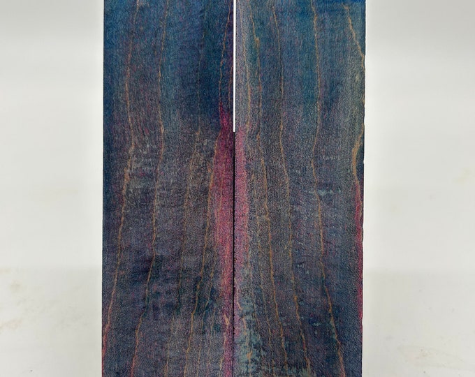 Stabilized Figured Box Elder Knife Scales - Etsy