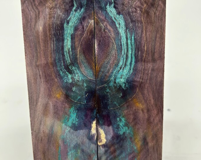 Stabilized Figured Box Elder Knife Scales - Etsy