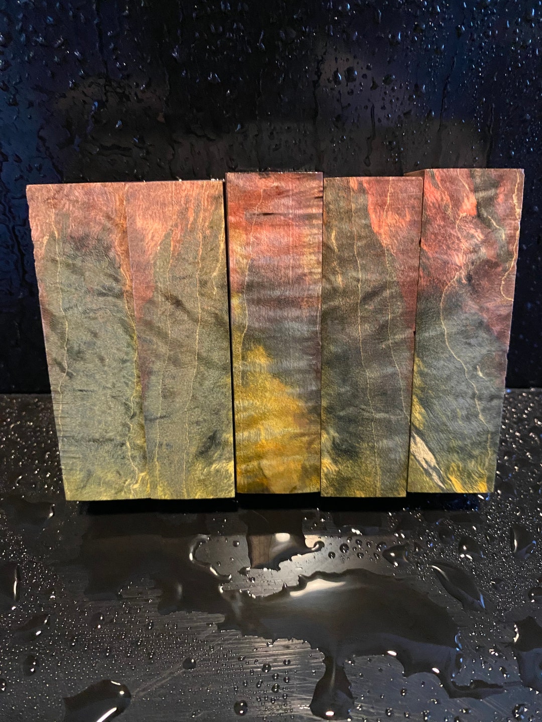 Stabilized Figured Box Elder Stubby Pen Blanks - Etsy