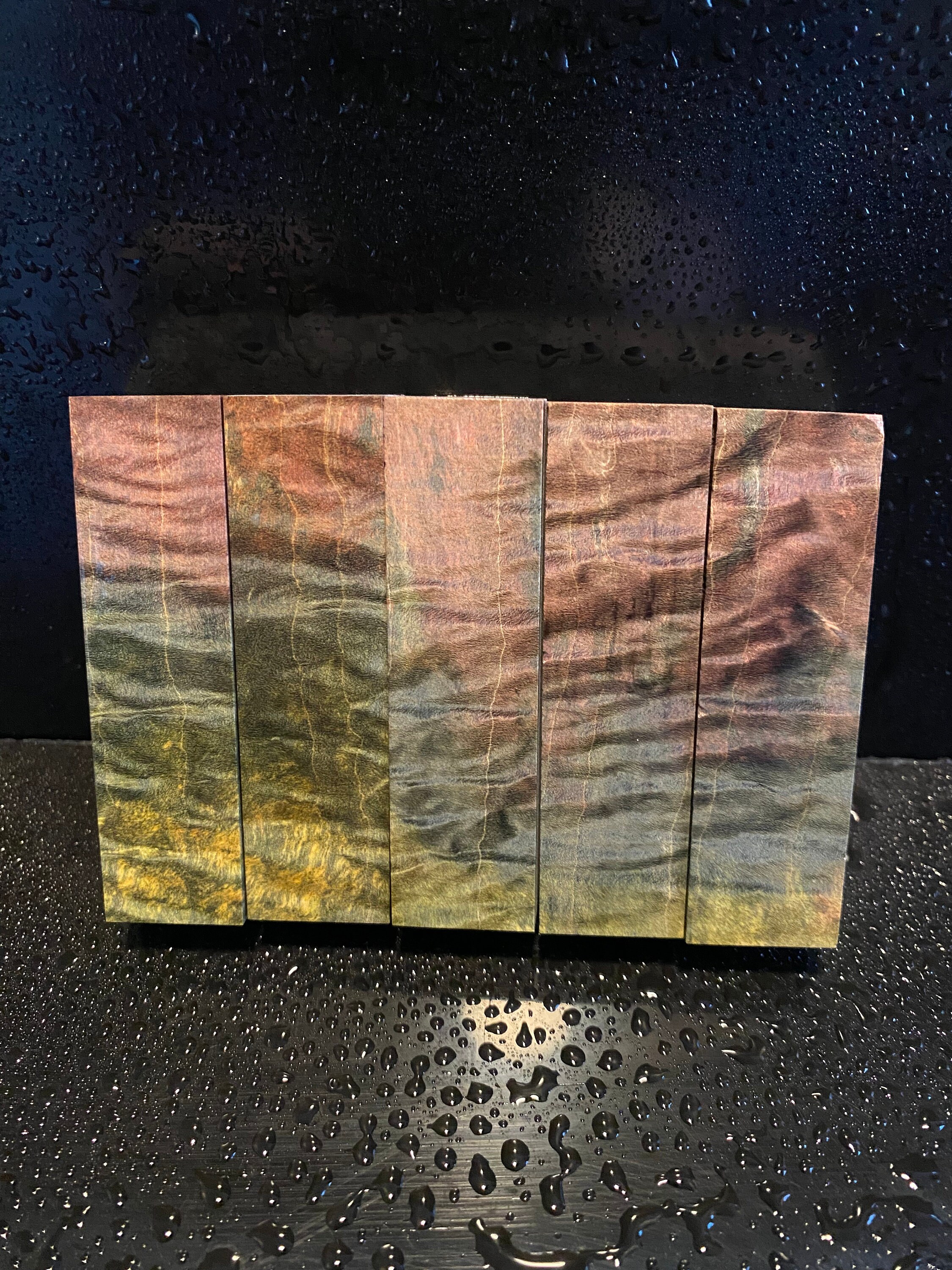 Stabilized Figured Box Elder Stubby Pen Blanks - Etsy