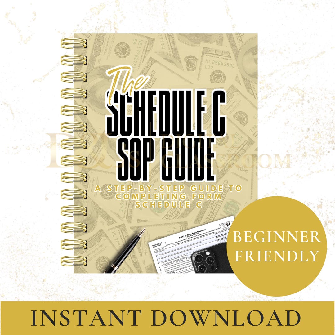 Step-by-step Guide to Completing Schedule C | Small Business Taxes ...