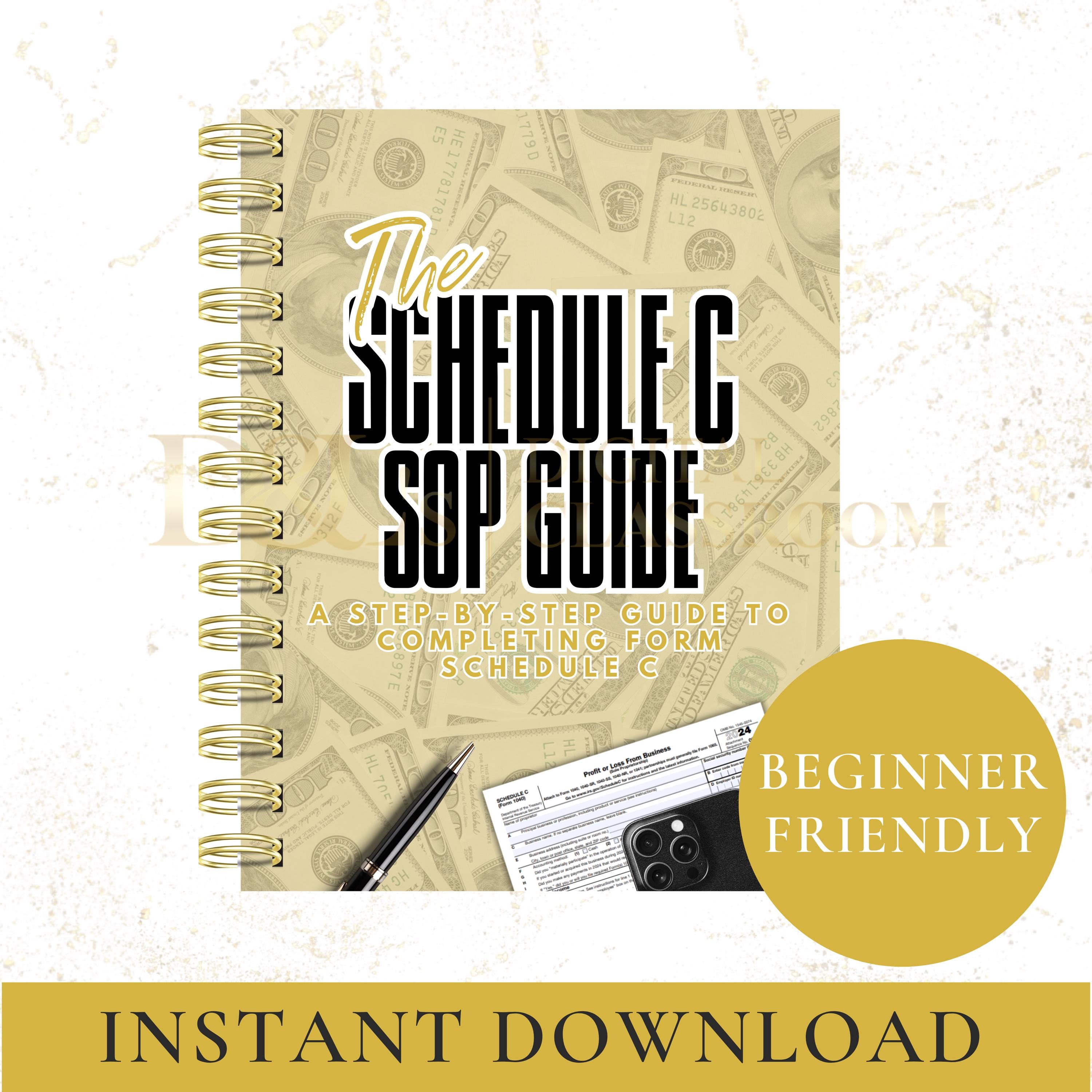 Step-by-step Guide to Completing Schedule C | Small Business Taxes ...