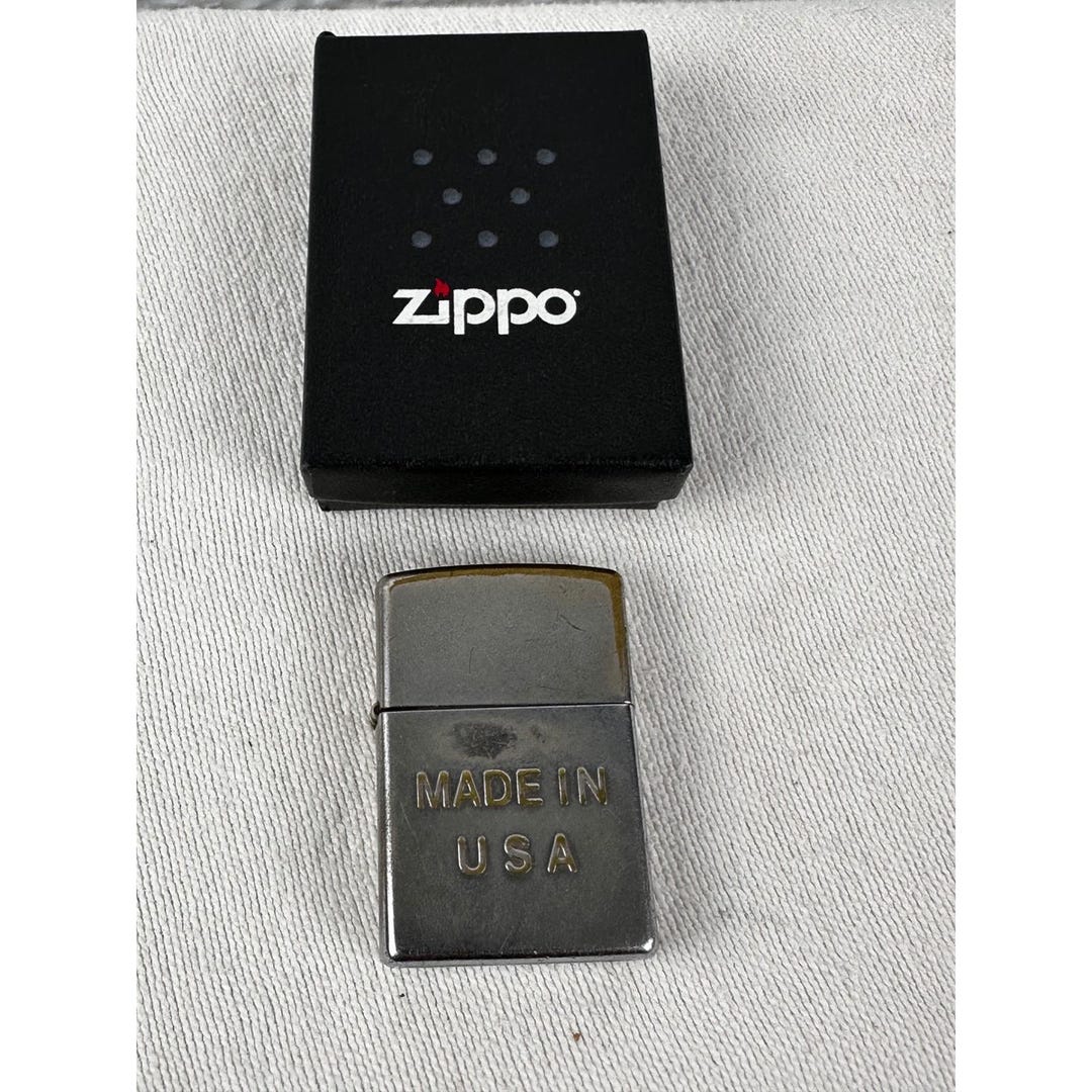 Vintage Zippo Lighter Made in USA on Front. - Etsy