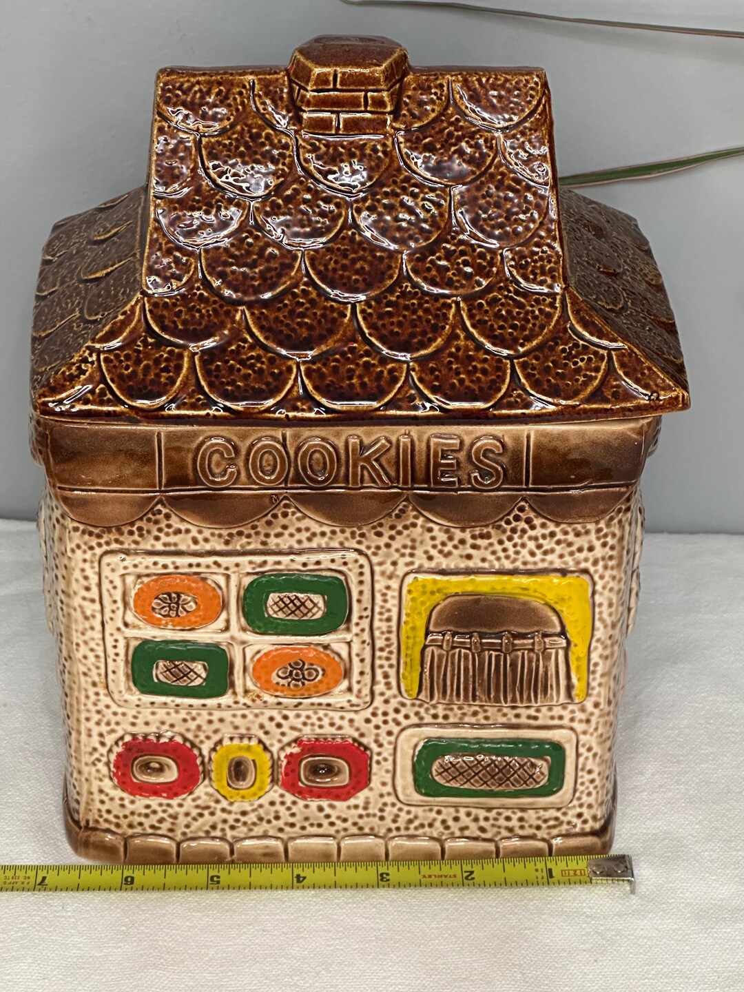 Vintage Gingerbread House Cookie Jar, From the 1970’s - Etsy