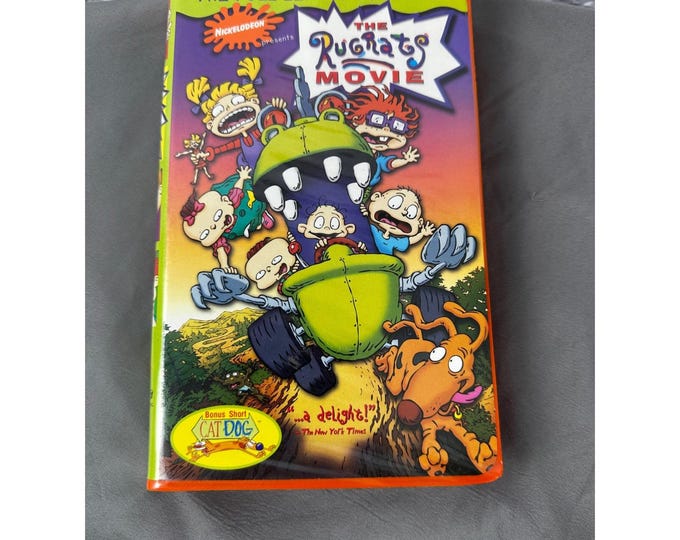 The Rugrats Movie VHS 1998 Nick Orange Tape Clamshell Tested - Etsy
