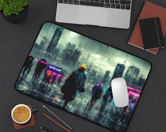 Cyber Punk Inspired Gaming Mouse Pad Gaming Desk Mat Large - Etsy