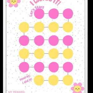 Reward Chart, Toddler Reward Chart, Kids Reward Chart, Printable Reward ...
