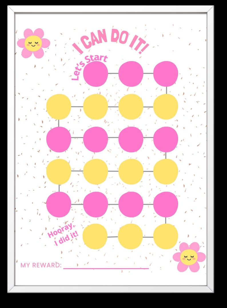 Reward Chart, Toddler Reward Chart, Kids Reward Chart, Printable Reward ...