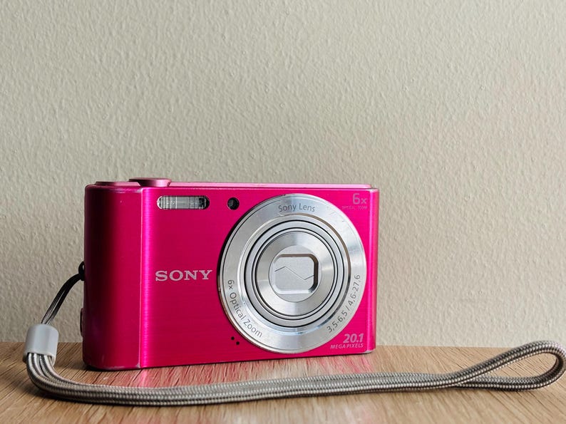 Sony Cybershot DSC-W810 Pink Digital Camera - Etsy