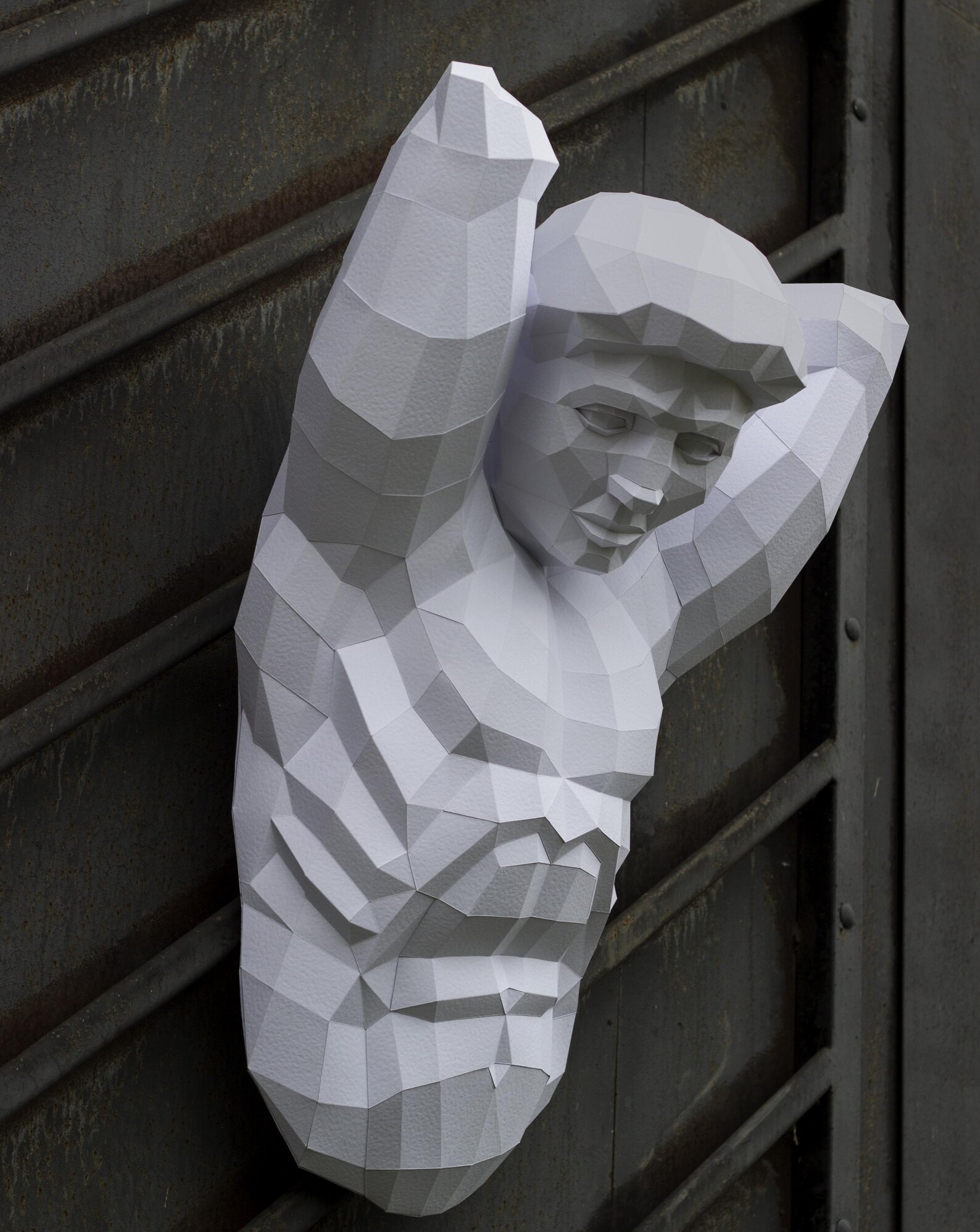 Papercraft 3D ATLAS Sculpture Pepakura ATLANT From the Myths of Ancient ...