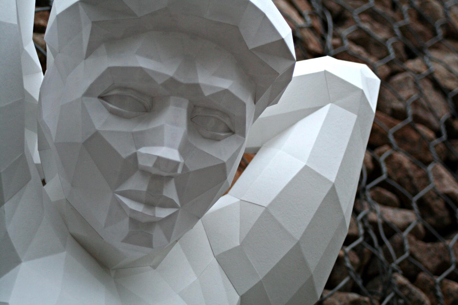Papercraft 3D ATLAS Sculpture Pepakura ATLANT From the Myths of Ancient ...