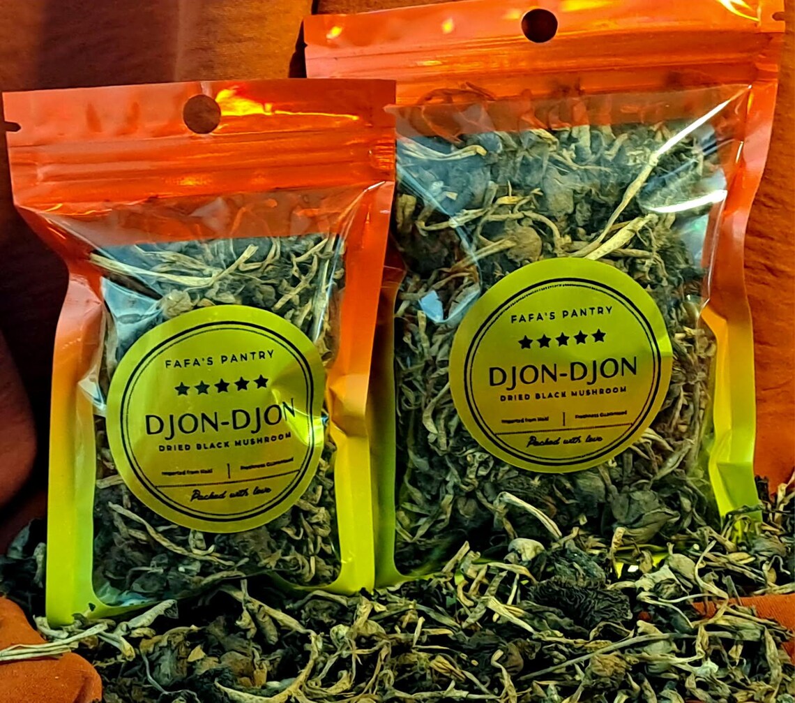 Djon Djon Dried Haitian Mushrooms - Etsy