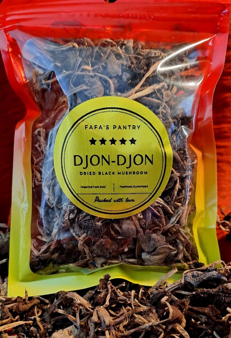 Djon Djon Dried Haitian Mushrooms - Etsy