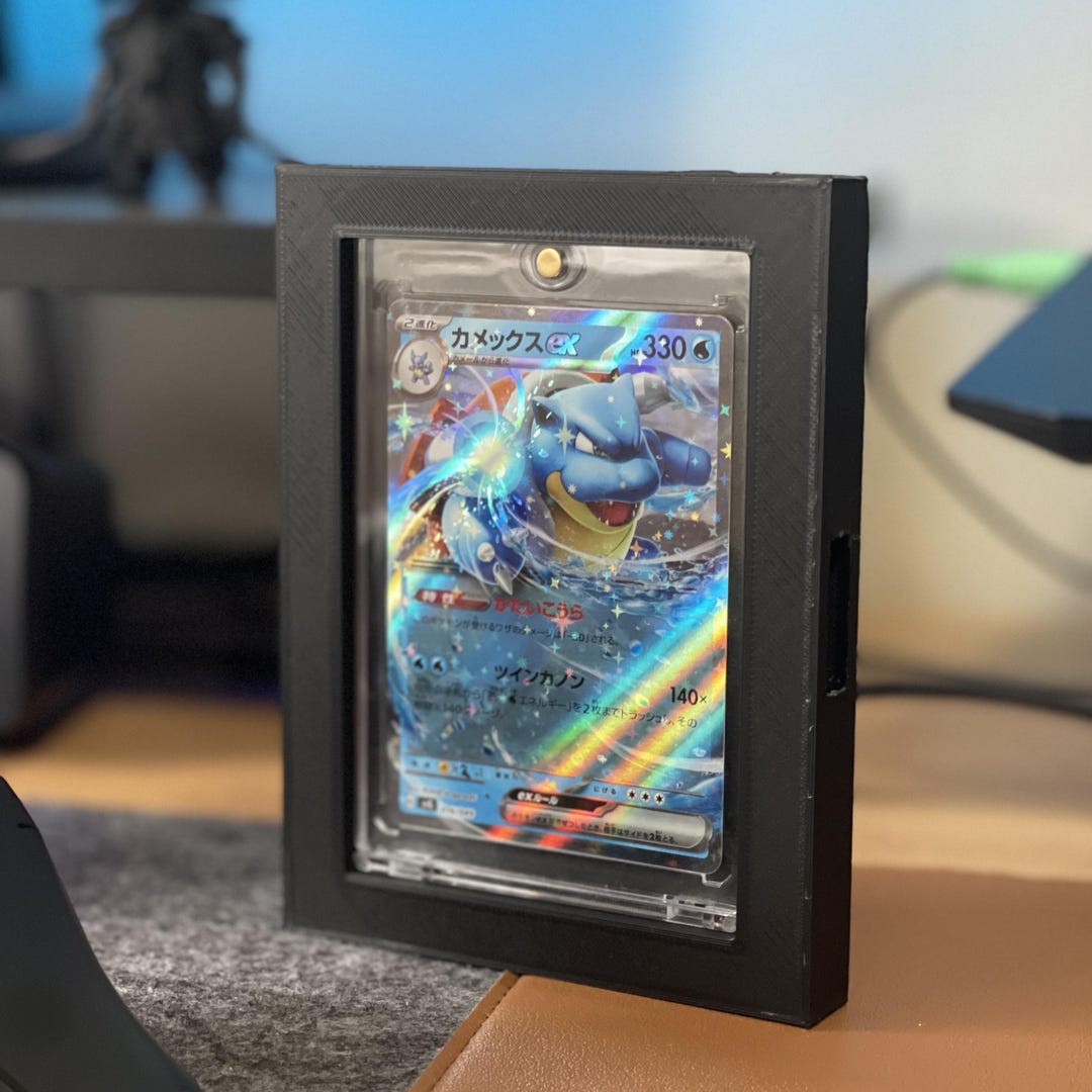 3D Print (digital File) Frame for Standard TCG Magnetic Trading Card ...