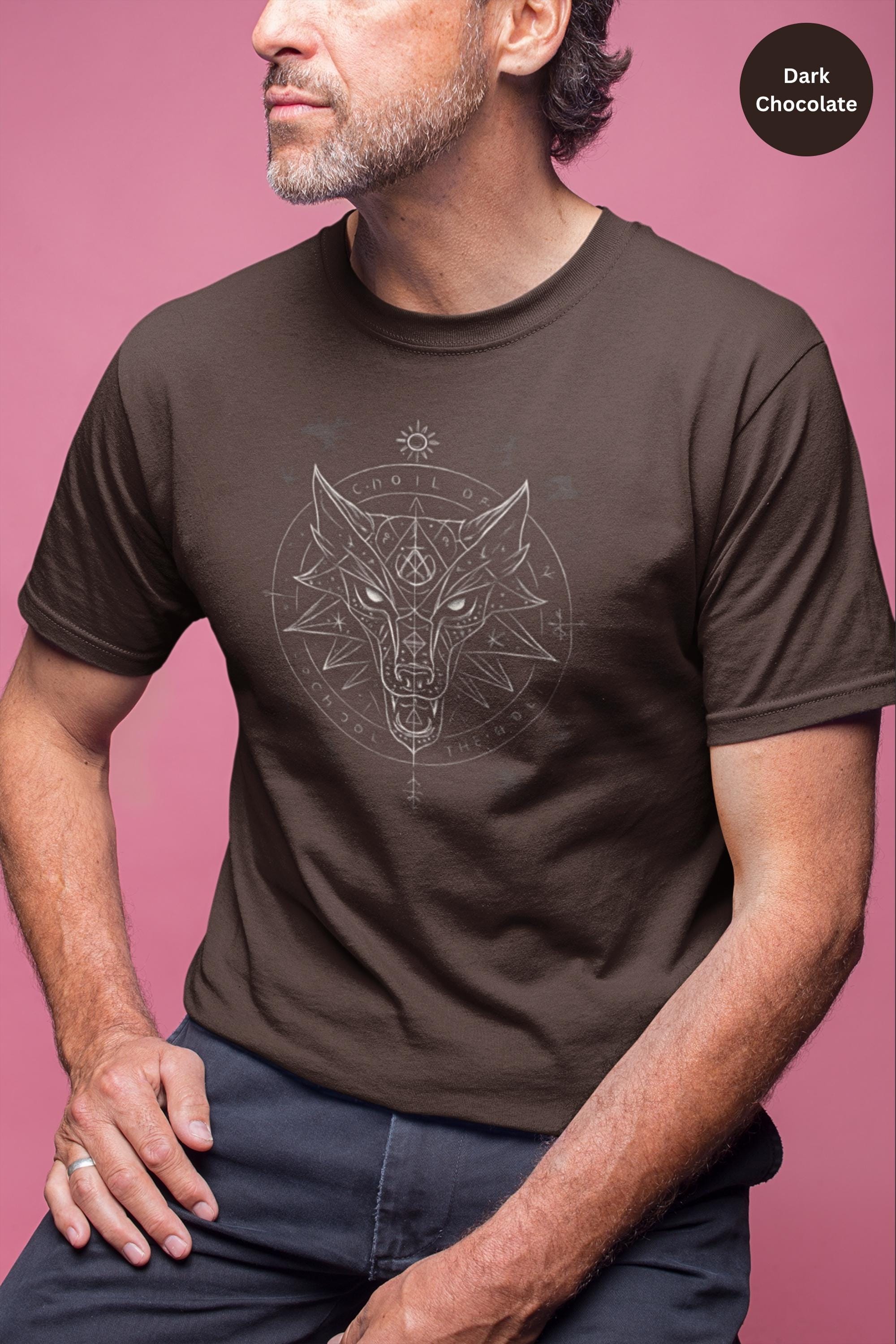 The Witcher Shirt: Wolf Symbol Graphic Tee for Men & Women | Fantasy ...