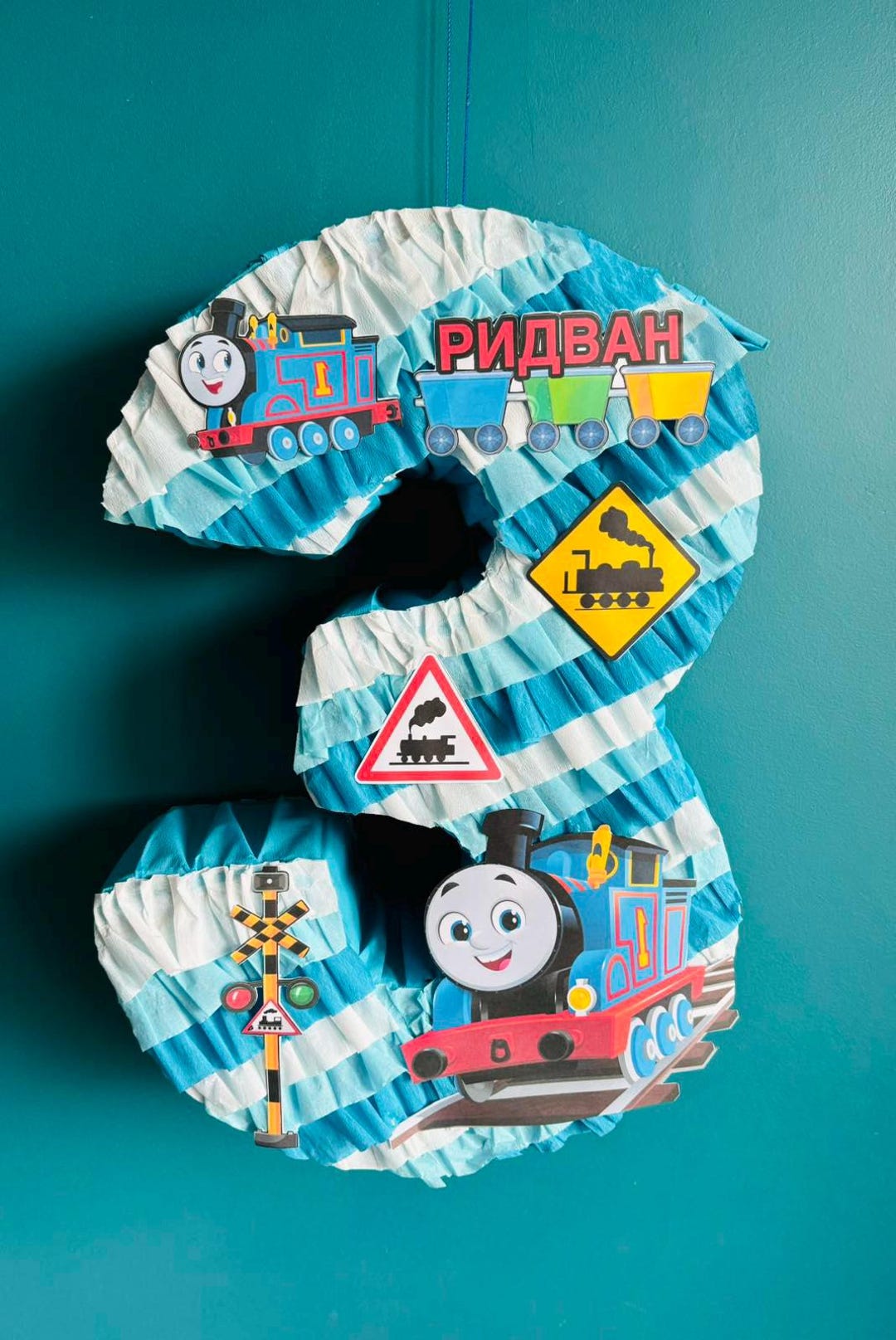 Thomas the Train Pinata - Etsy