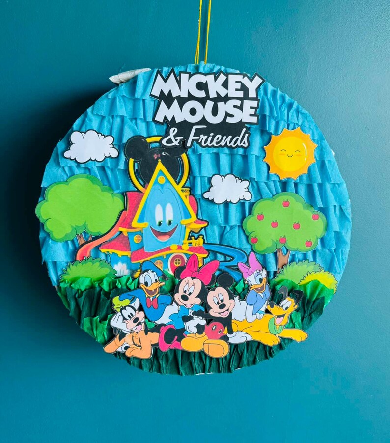 Mickey Mouse Club House Pinata - Etsy