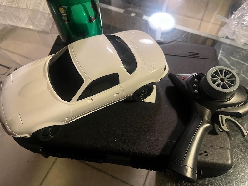 White Mazda Miata MX-5 RC Car: 1/18 Scale, Remote Controlled - Etsy
