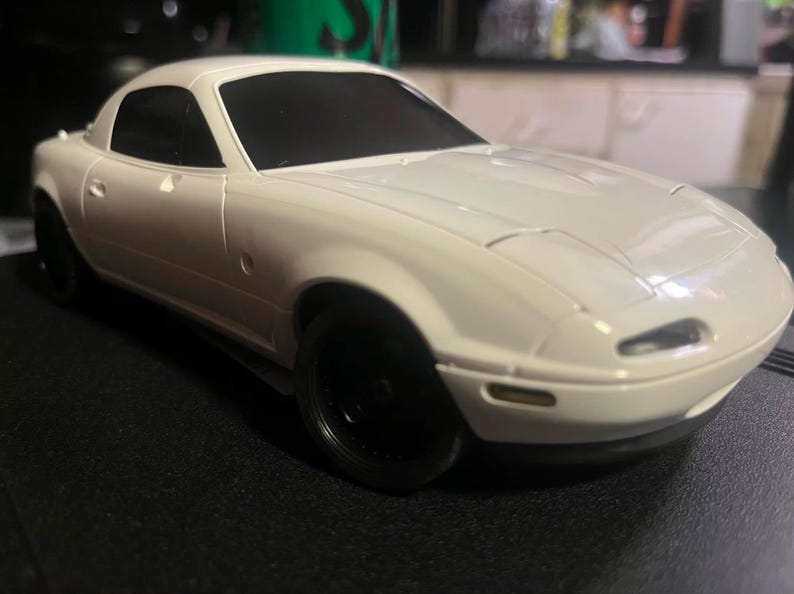 White Mazda Miata MX-5 RC Car: 1/18 Scale, Remote Controlled - Etsy