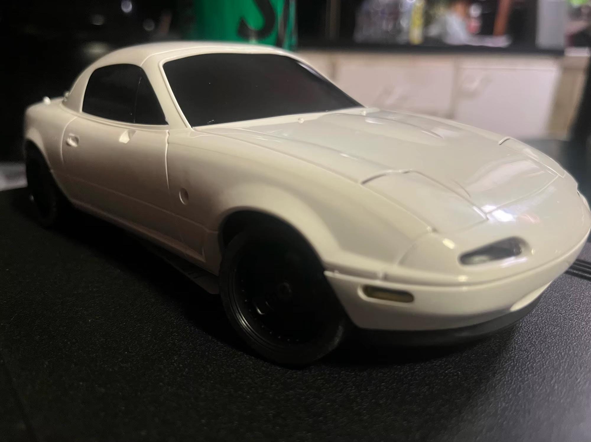 MX-5 Mazda Mini Rc Car Miata Cute Eyes Open Remote Controlled 1/18 ...