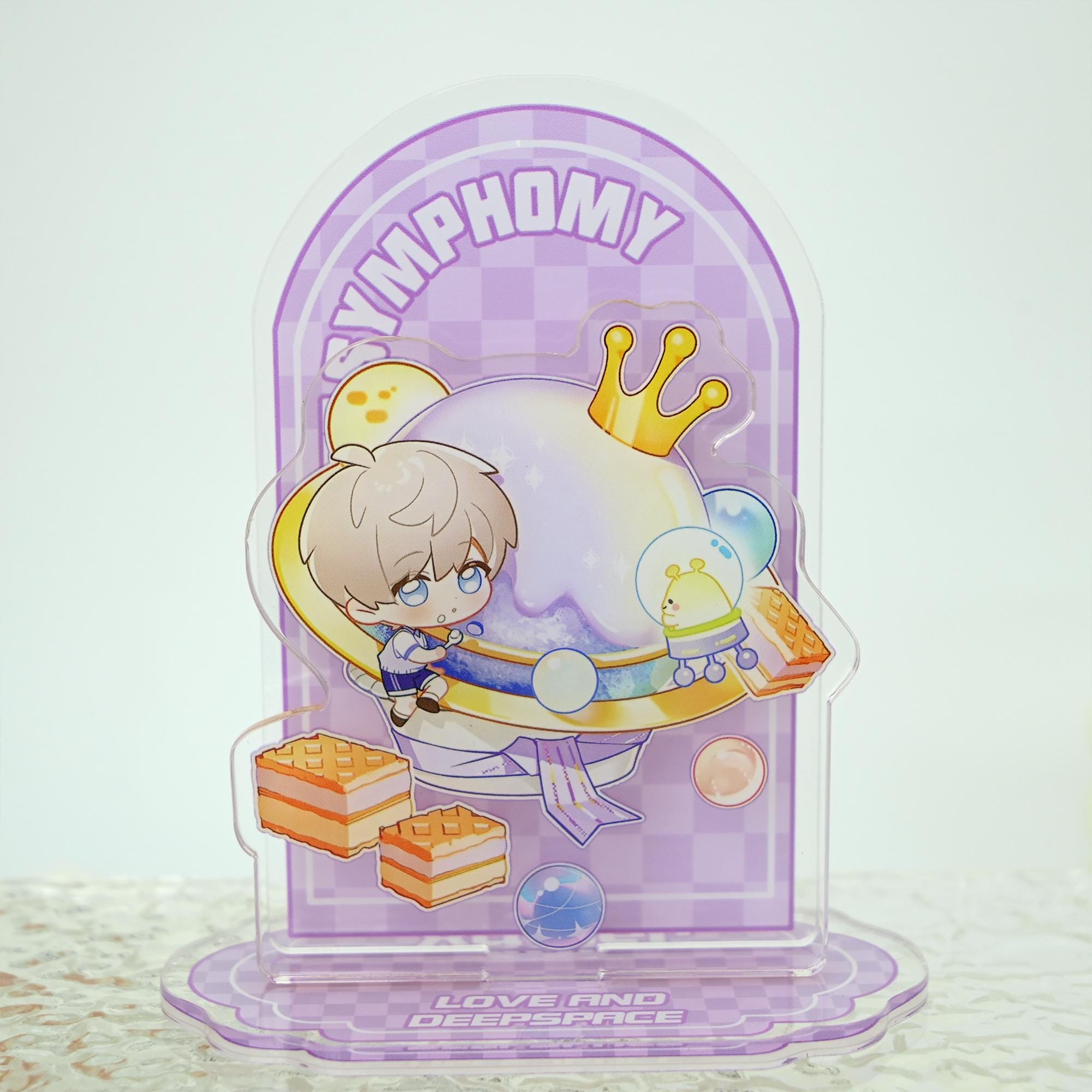 Love and Deepspace Acrylic Standee, Cute Dessert Theme, Rafayel Sylus ...