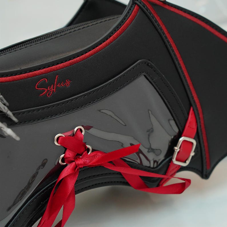 Sylus Love and Deepspace Ita Bag - Bat Wing Devil Backpack Shoulder Bag ...